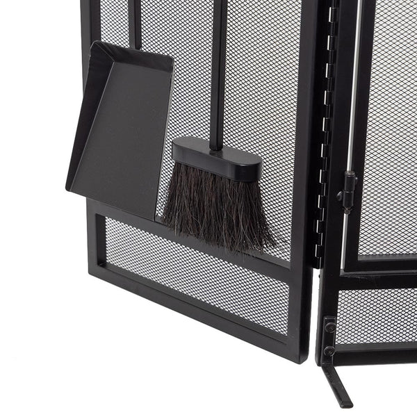 Country Living Kern River Fireplace Screen with Tool Set | Electric ...