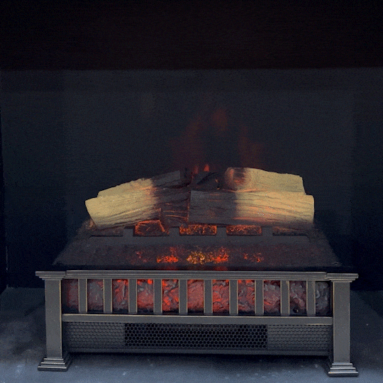 Country Living 20-in Electric Fireplace Log Set – Electric Fireplaces ...