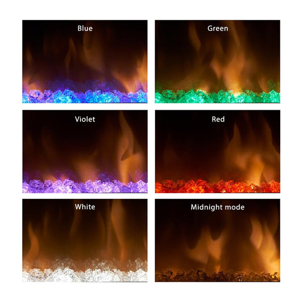 Dimplex 36-In Multi-Fire Slim Electric Fireplace | Electric Fireplaces ...