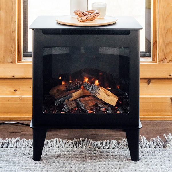 Forge & Flame Fuzion Multi-Sided Electric Fireplace Stove Heater ...