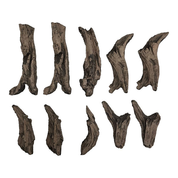 Modern Ember Driftwood Log Accessory Kit for Skyline 50"-60” & Highmar ...