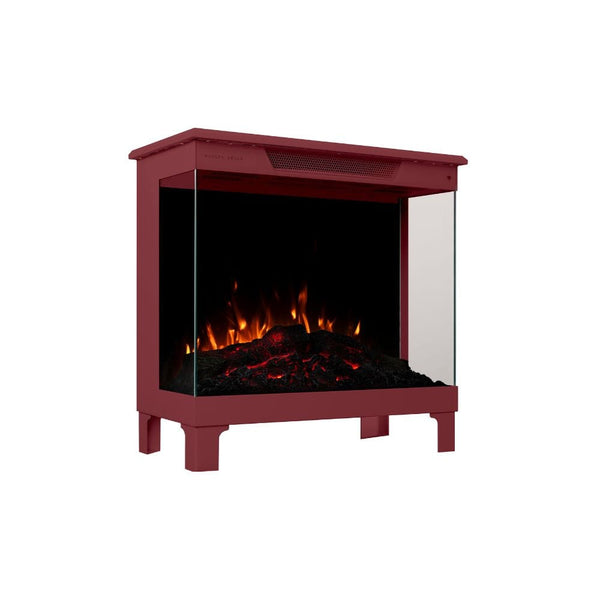 Modern Ember Skyline Smart 3-Sided Ruby Electric Fireplace Stove Heate ...