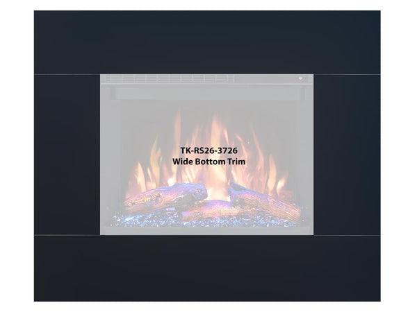 Modern Flames 7-in Trim Kit for Redstone RS-2621 | Electric Fireplaces ...