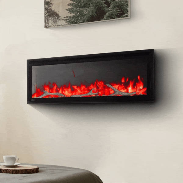 Napoleon Entice 42-in Linear Electric Fireplace | Electric Fireplaces ...