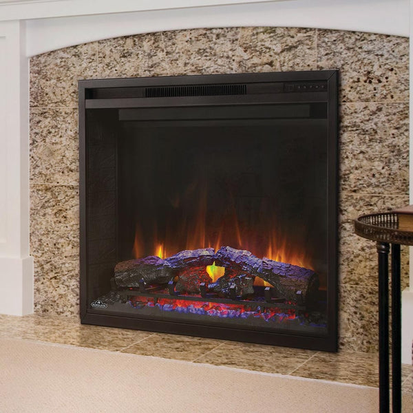 Napoleon Element 36-in Built-In Electric Fireplace & Trim Kit ...
