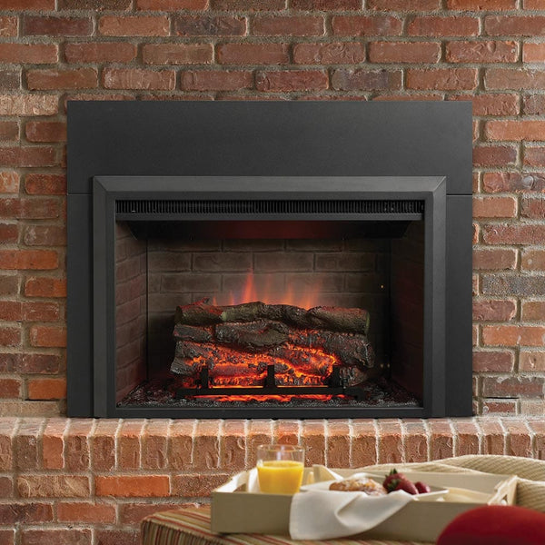 SimpliFire 32-In Built-In Electric Fireplace Insert | Electric ...
