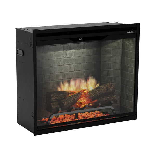 Dimplex 30-in Revillusion Built-In Electric Fireplace with Neutral Bri ...