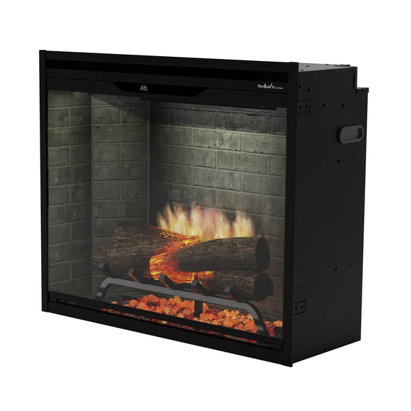 Dimplex 30-in Revillusion Built-In Electric Fireplace with Neutral Bri ...
